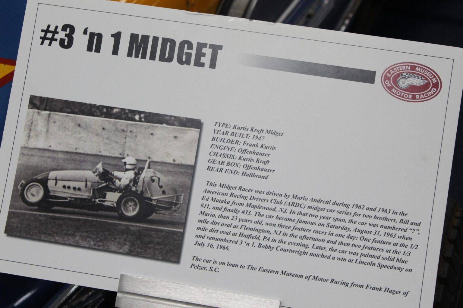 The Eastern Museum of Motor Racing (EMMR) - Collector Car Guide
