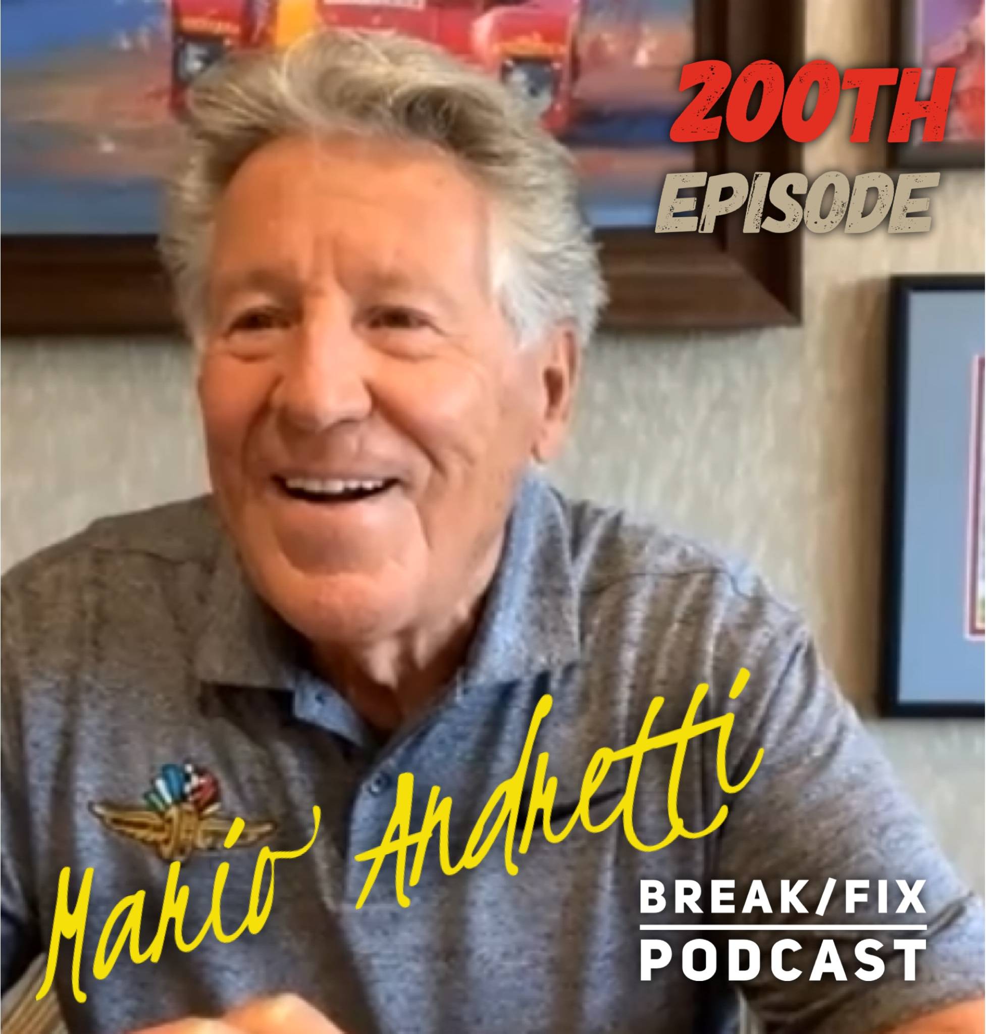 Mario Andretti on the Break-Fix Podcast - Collector Car Guide